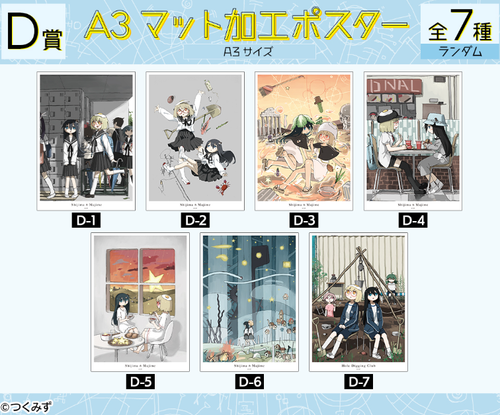 Shimeji Simulation Online Lottery D-3 Type Poster A3 size Unopened ...