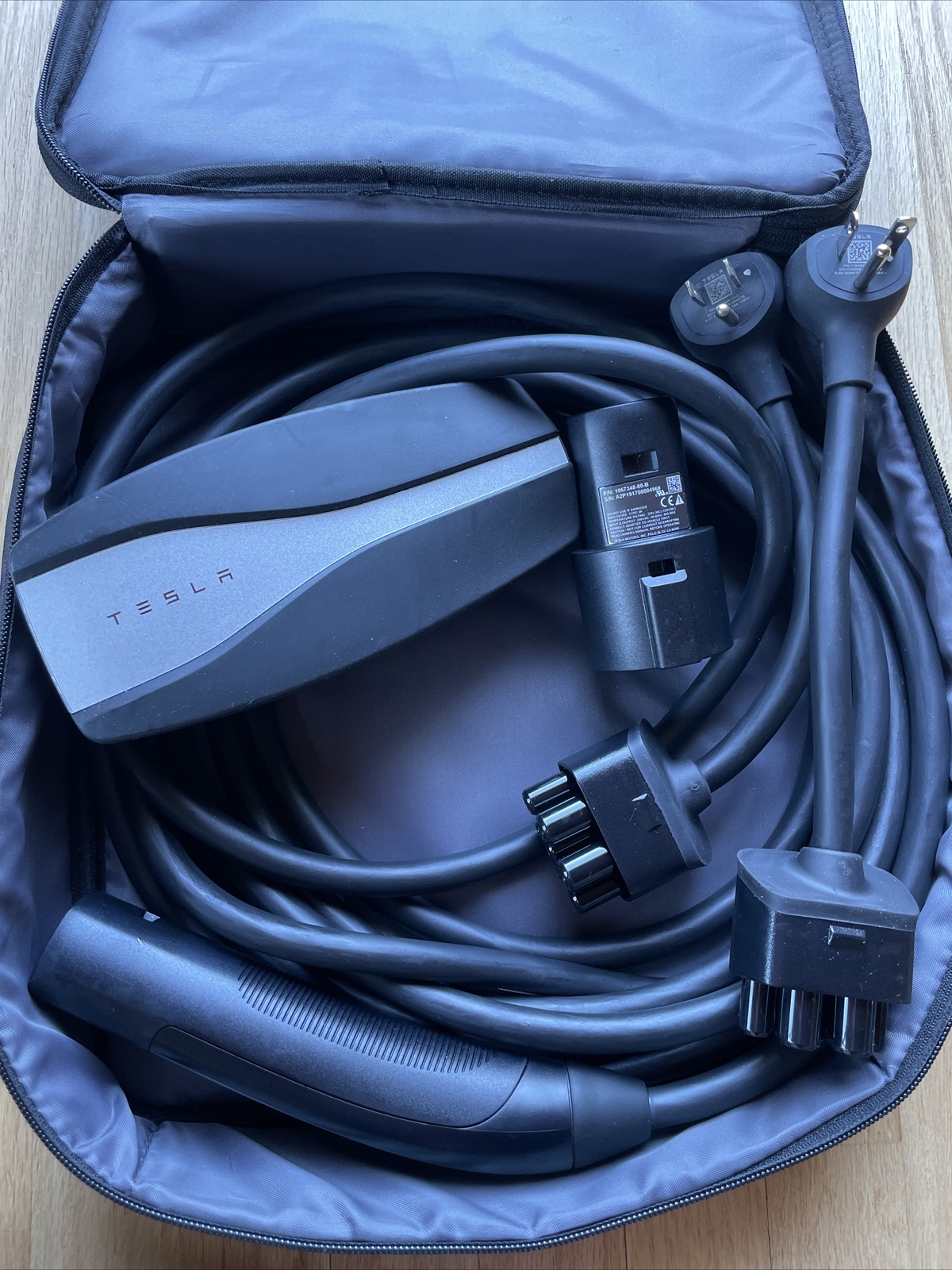 TESLA S 3 X Y Gen 2 Mobile Connector Bundle Charger Kit 5-20 5-15 J1772 ...