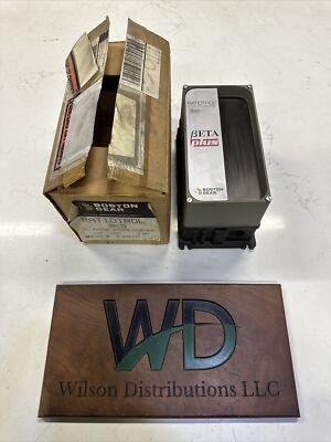 Boston Gear,RBS2-B,Beta Plus Ratiotrol DC Motor Control 2hp 230V E74 | eBay