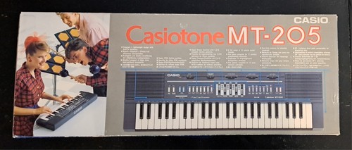 CASIO Casiotone MT-205 Electronic Keyboard Piano With Original Box! | eBay