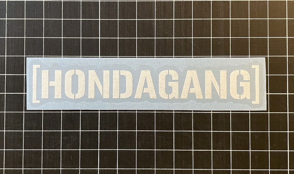 Honda Gang Decal - Vinyl Sticker - For Car Motorcycle Windshield JDM ...