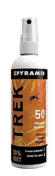 PYRAMID Trek 50 Insect/Mosquito Repellent Deet Spray -100ml (2 Bottles ...