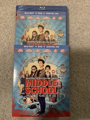 Middle School: The Worst Years of My Life Blu-ray & DVD NEW With ...