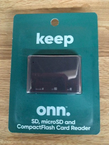 Onn SD, microSD, and Compact Flash Card Reader | eBay