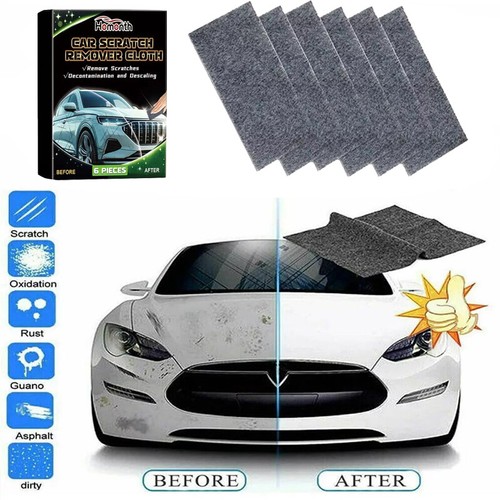 Car Scratch Eraser Magic Remover Nano Sparkle Surface Cloth Paint ...