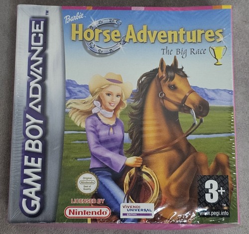 Barbie Horse Adventures The Big Race Nintendo Game Boy Advance New | eBay
