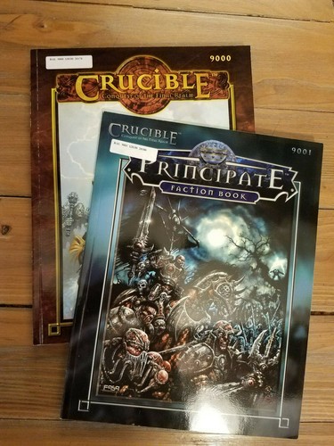 FASA Crucible Core Rules, Principate Faction Book, and Army Builder | eBay