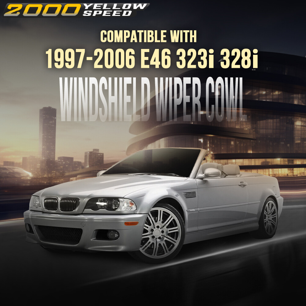 1997-2006 BMW 323i 328i E46 FIT FOR LOWER MOTOR COWL COVER-WINDSHIELD ...