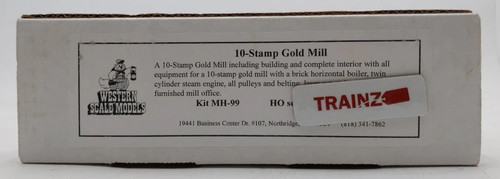 Western Scale Models MH-99 HO Scale 10-Stamp Gold Mill Kit MT/Box|10332 ...
