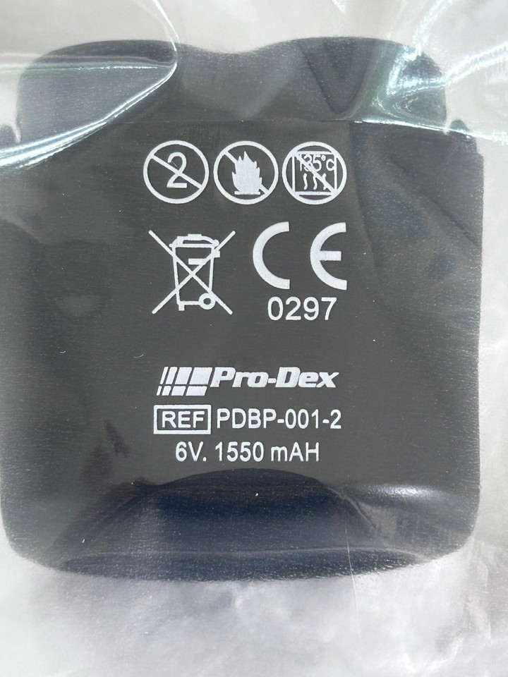 9 Pro-Dex Pro Driver Battery 6V Battery Pro-Dex PDBP-001-2 | eBay