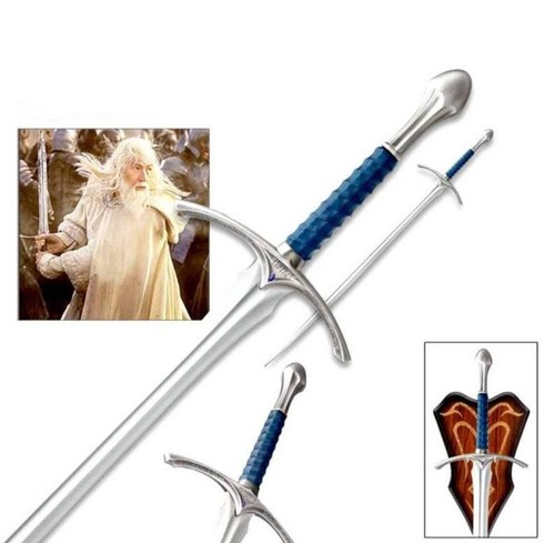 Glamdring Sword Replica - Elvenking Long Sword LOTR Collectible - High ...