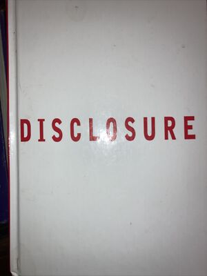 Disclosure by Michael Crichton (1994, Hardcover) 9780679419457| eBay