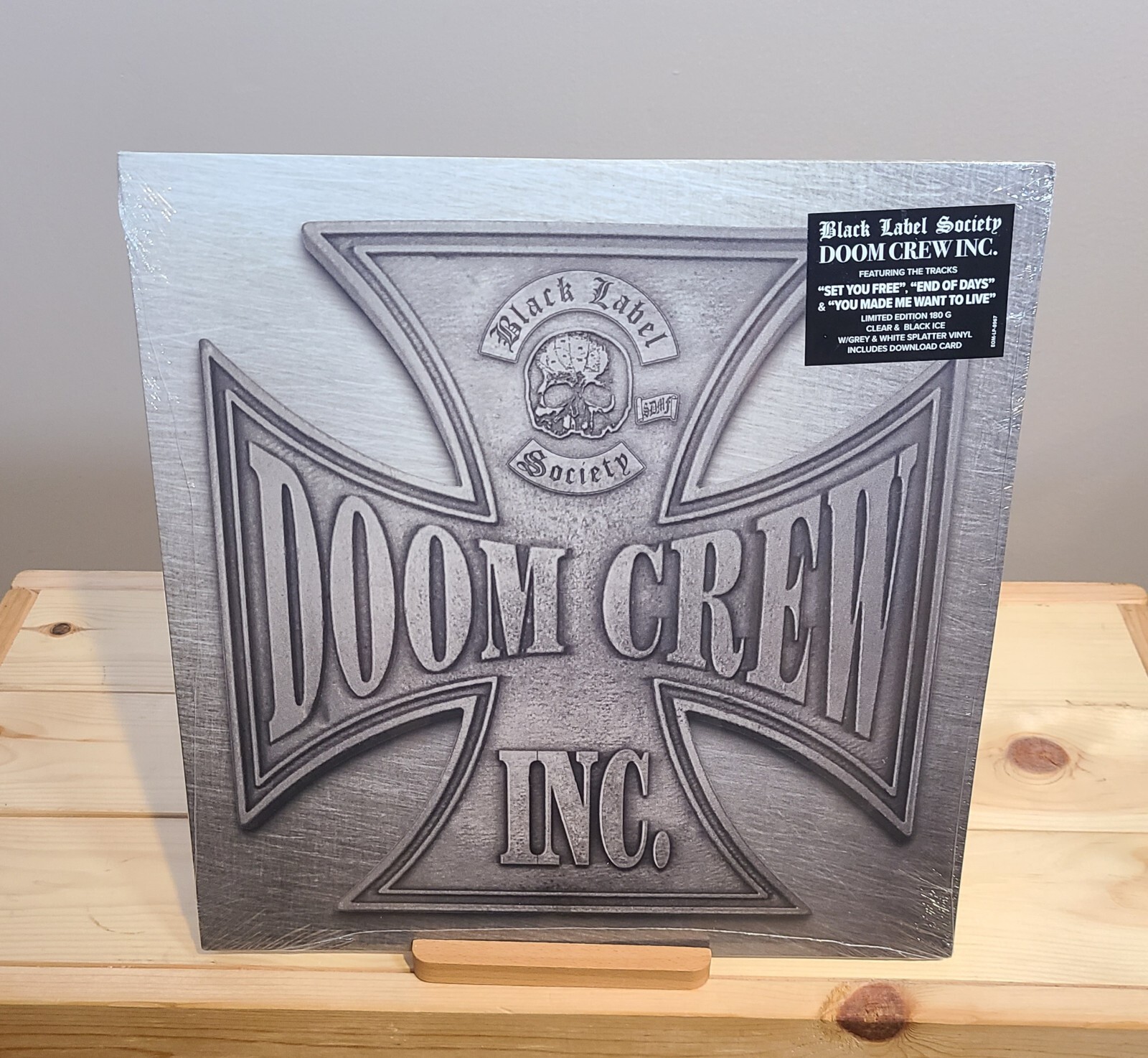BLS - Doom Crew Inc *New* (Indie Variant) (Clear & Black w Gray/White ...