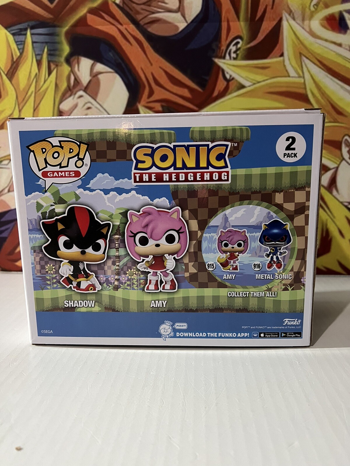 Flocked Funko Pop Shadow & Amy Sonic 2 Pack 2024 Target Con Exclusive 🔥 ...