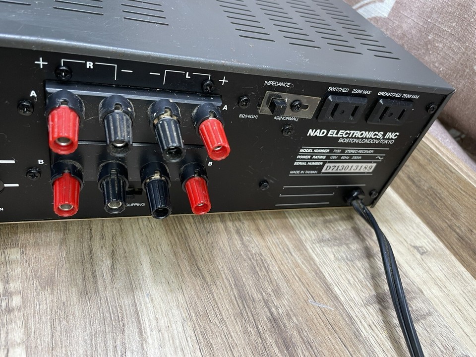 NAD 7130 Integrated Receiver Amplifier Tuner AM FM *Tested *Works ...