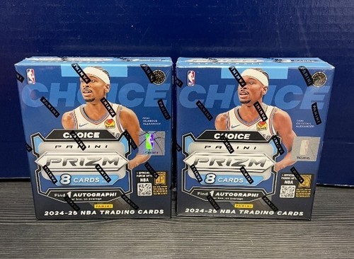 NBA 2024/25 Prizm Choice Basketball (2) Two Sealed Boxes James Edey 6 ...