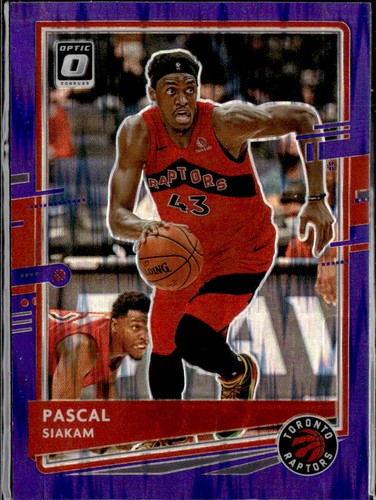 2020 Optic #103 Pascal Siakam Purple Shock NM | eBay