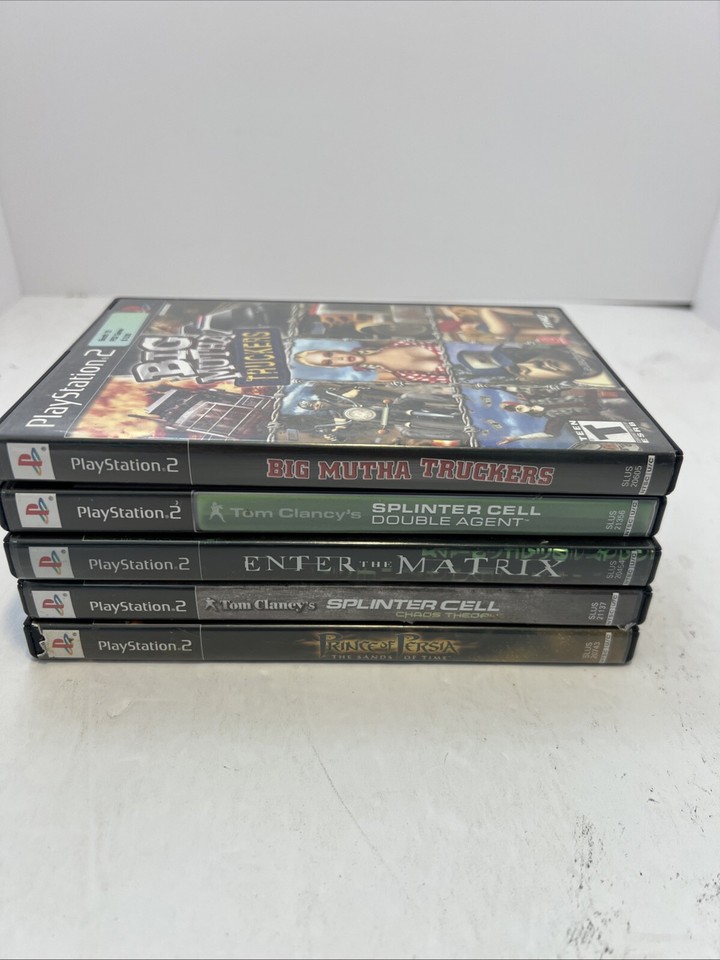 Lot of 5 Sony PlayStation 2 PS2 Games | eBay