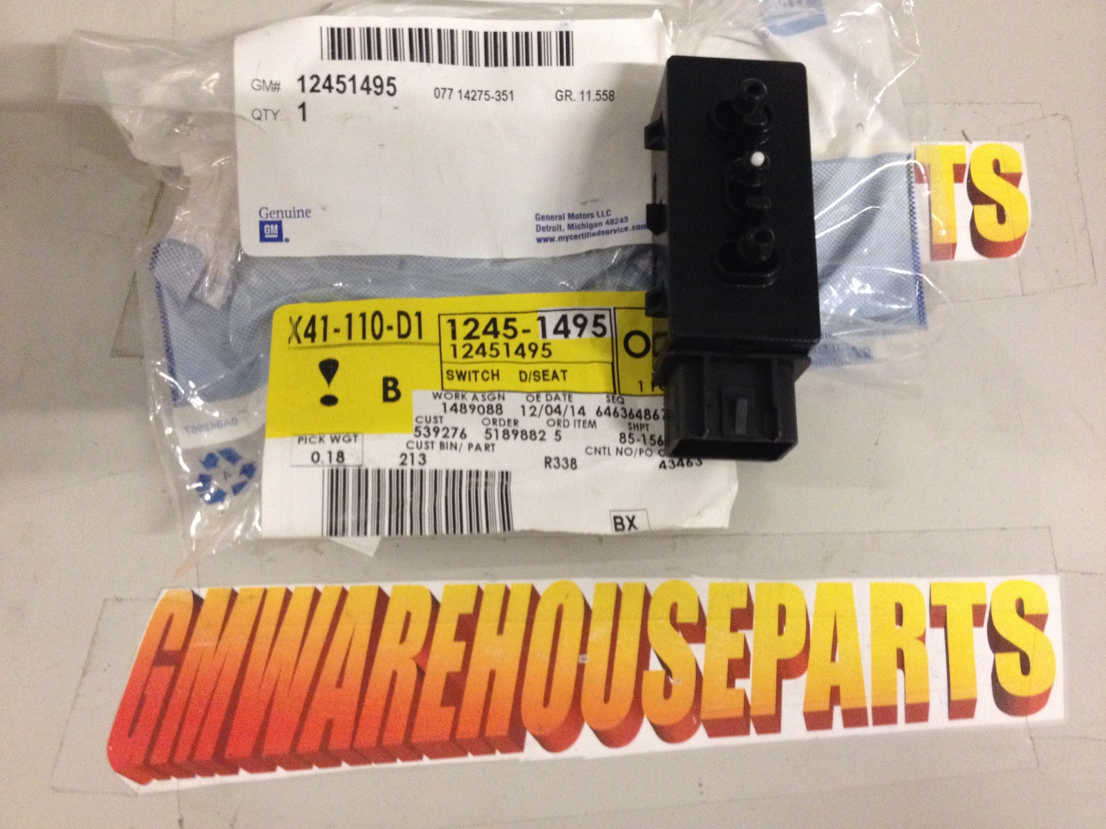 GM OEM 04-24 Acadia Seats Tracks Front Seat Components-Seat Switch ...