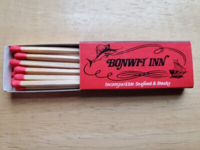 Bonwit Inn Seafood and Steaks matchbox Unstruck Commack NY Long Island ...