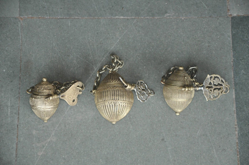 3 Pc Vintage Solid Line Design Unique Shape Fine Handcrafted Room ...