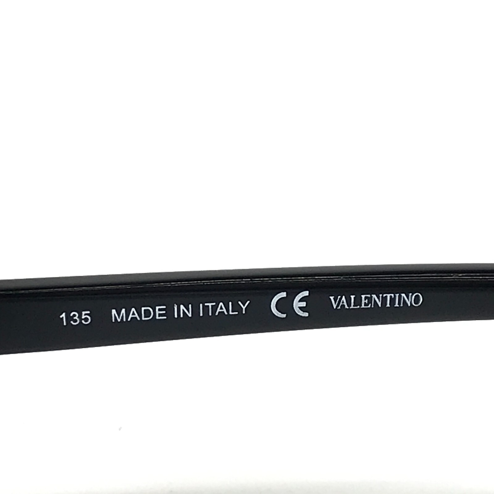 Valentino Eyeglasses Frames V2124 045 Black Silver Square Full Rim 53 ...
