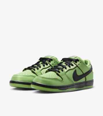 FZ8319-300 The Powerpuff Girls Nike SB Dunk Low Pro QS Buttercup (Men's ...