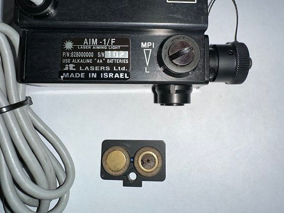ITL AIM-1/F (Visible) Laser IR Pointer w/quick release rail mount | eBay