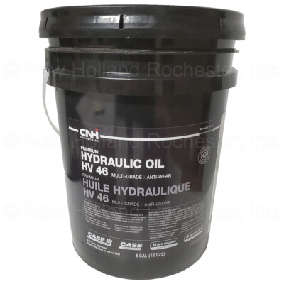 CNH Industrial 5 Gal Premium Hydraulic Oil HV 46 Multi-Grade AW MAT3530 ...