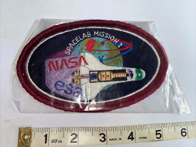 NASA STS-9 ESA SPACELAB MISSION 1 SPACE SHUTTLE MISSION patch | eBay