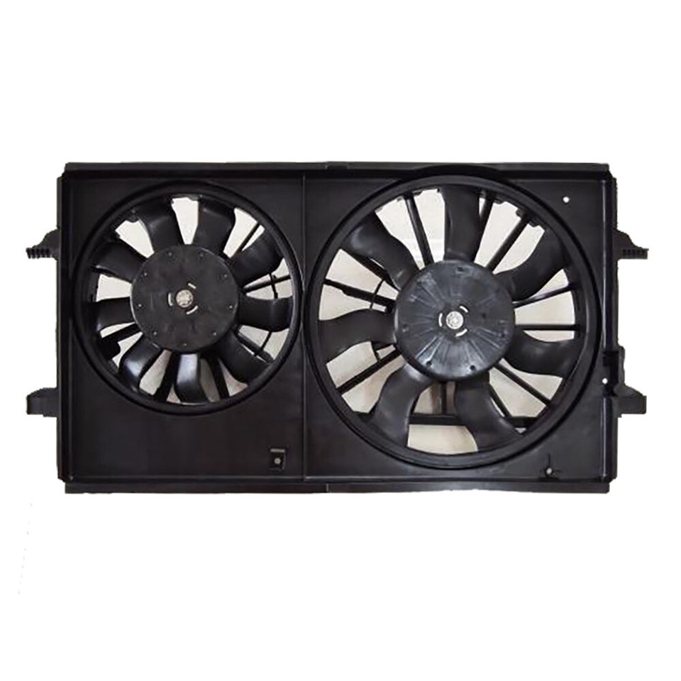 For 04-12 Chevrolet Malibu 05-10 Pontiac G6 Dual Radiator Cooling Fan ...