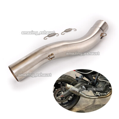 For Ducati Monster 797 Scrambler 800 821 ATV Exhaust Mid Link Pipe Slip ...