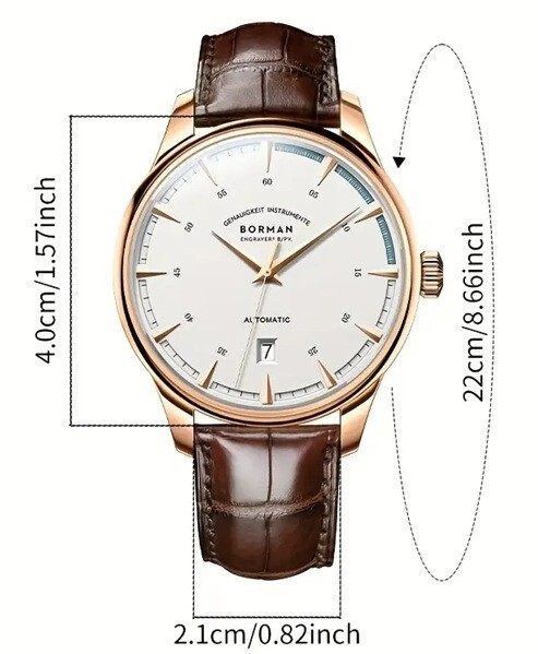 New BORMAN Original Design Fashion Self Winding Mechanical Men's Watch ...