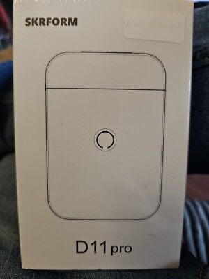 SKRFORM Label Maker Machine with Tape, D11 pro Bluetooth Label Printer ...