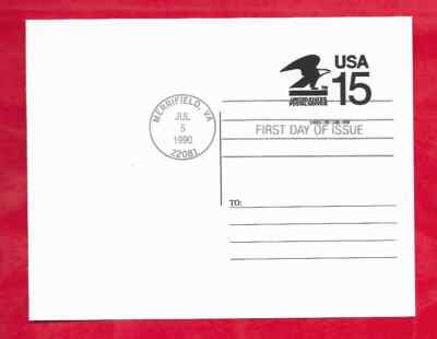 1 POSTAL BUDDY FDI 15 Cent Postcard(U.S.P.S. Change of Address Station ...