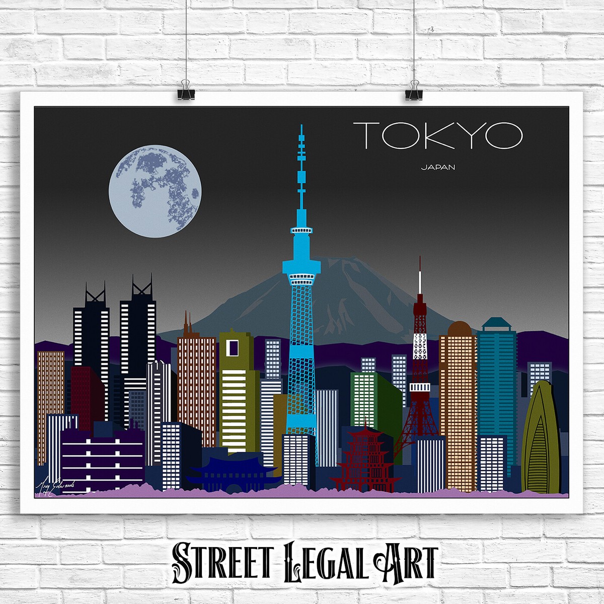 Japan Tokyo Moon Wallpaper Moon | Kanda, Tokyo Japan See Where This