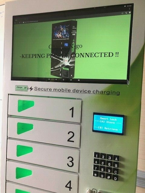 Coin Operated Mobile Phone Charging Locker - USED - CLEARANCE SALE ...