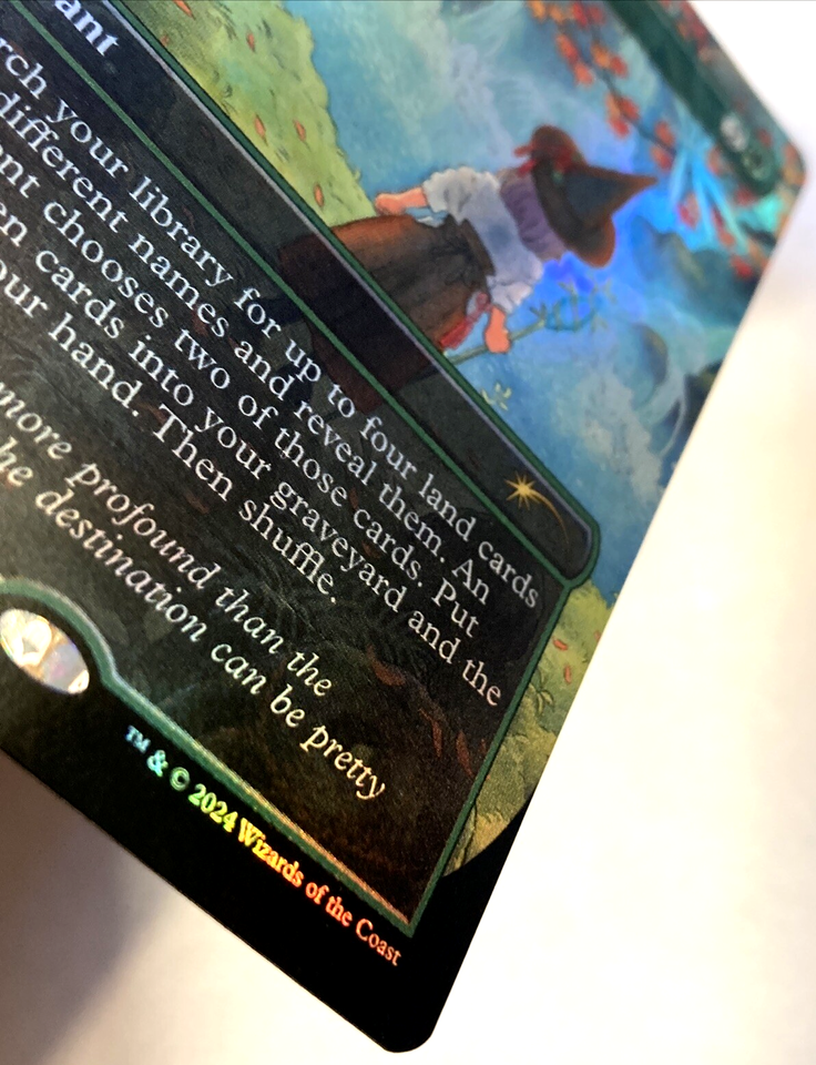 MTG Realms Uncharted RAINBOW FOIL Secret Lair Adventures of Little ...