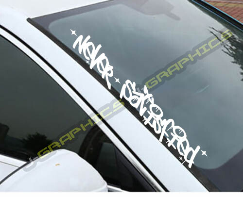 Truck Front Window Stickers