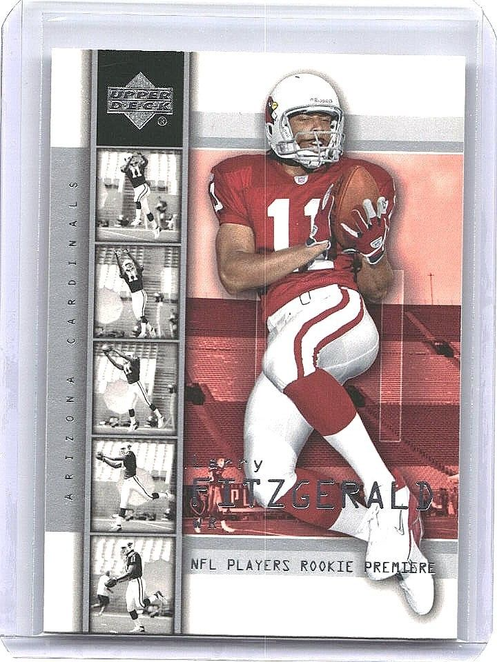 LARRY FITZGERALD Upper Deck 2004 NFL Players Rookie Premiere #5 RC ...