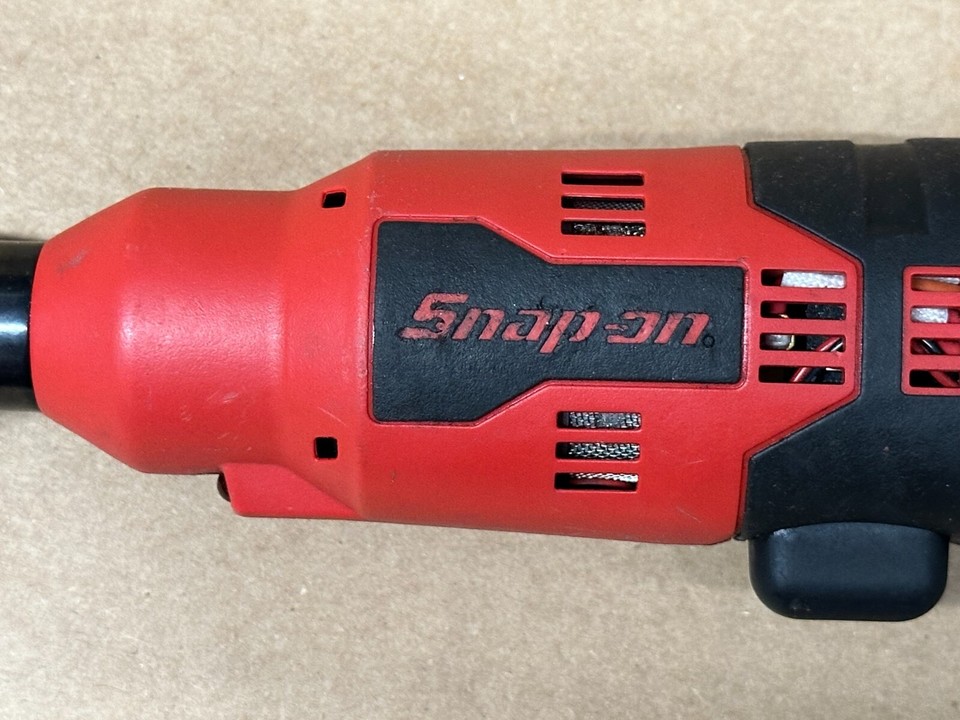 Snap-On 1/4" Cordless Ratchet - 14.4v - CTR714A - Red - Little Use | eBay