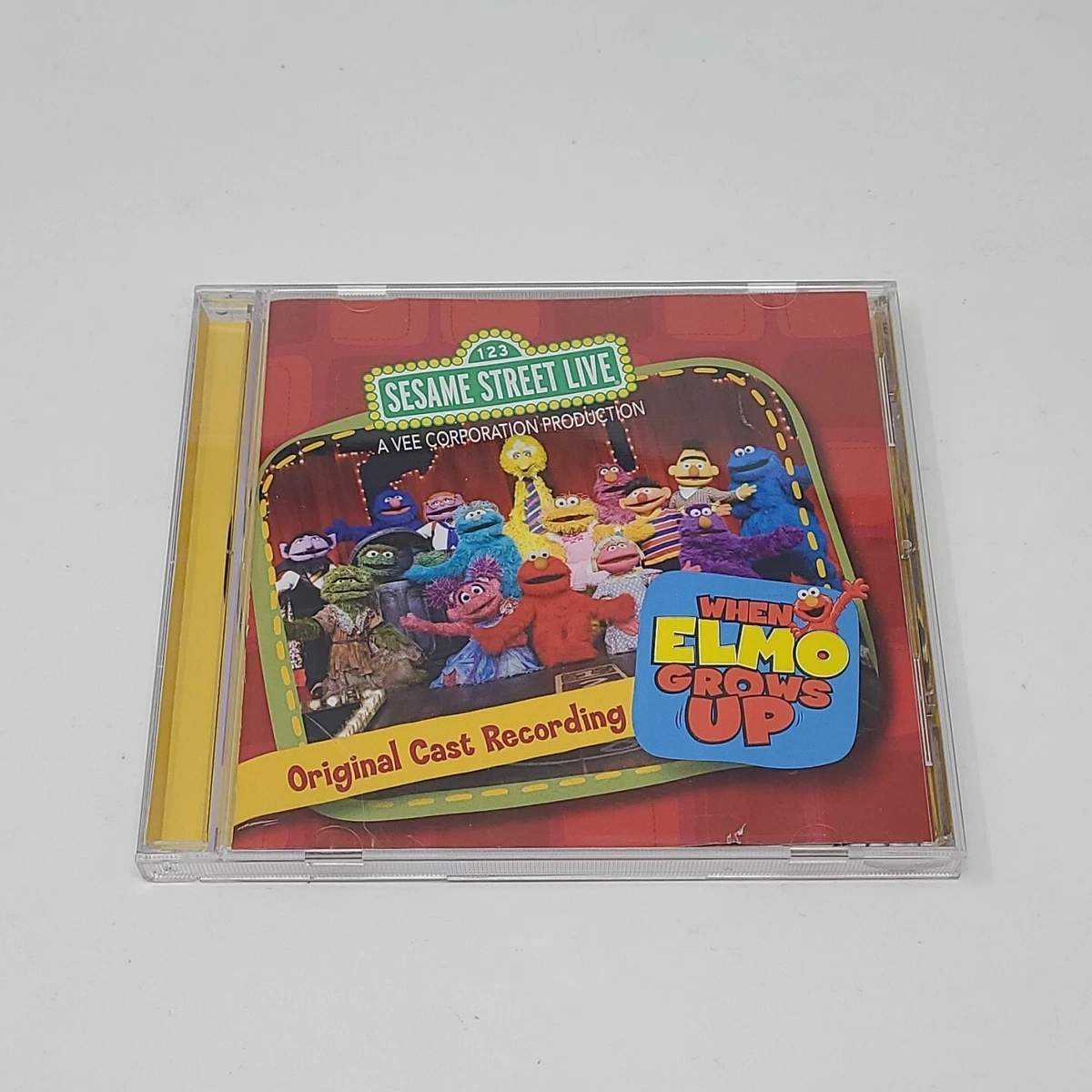 Sesame Street Live Elmo Makes Music Cd