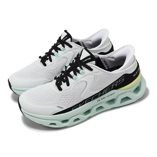 Skechers Glide-Step Altus Slip-Ins White Multi Women Casual Shoes ...