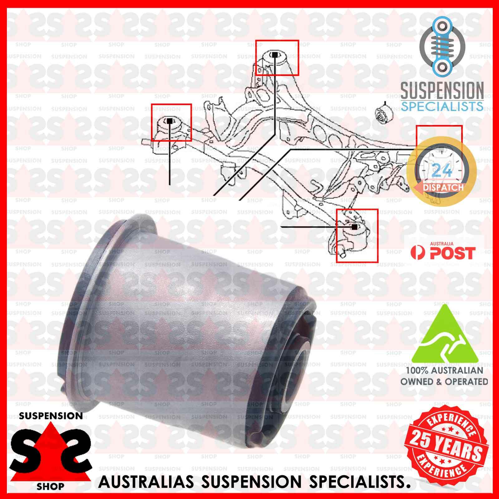 Rear Axle Bushing, Axle Beam Suit SUBARU Tribeca (B9) 3.6 (WXF) TRIBECA ...