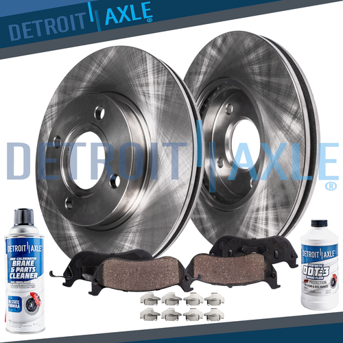 Front Disc Brake Rotor w/ Ceramic Pad for 2004 2005 2006 Scion xA xB 1 ...