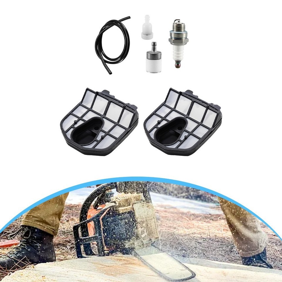 Ersatz Luft- und Kraftstofffilter Set für Echo für Motorsägen CS 490 ...
