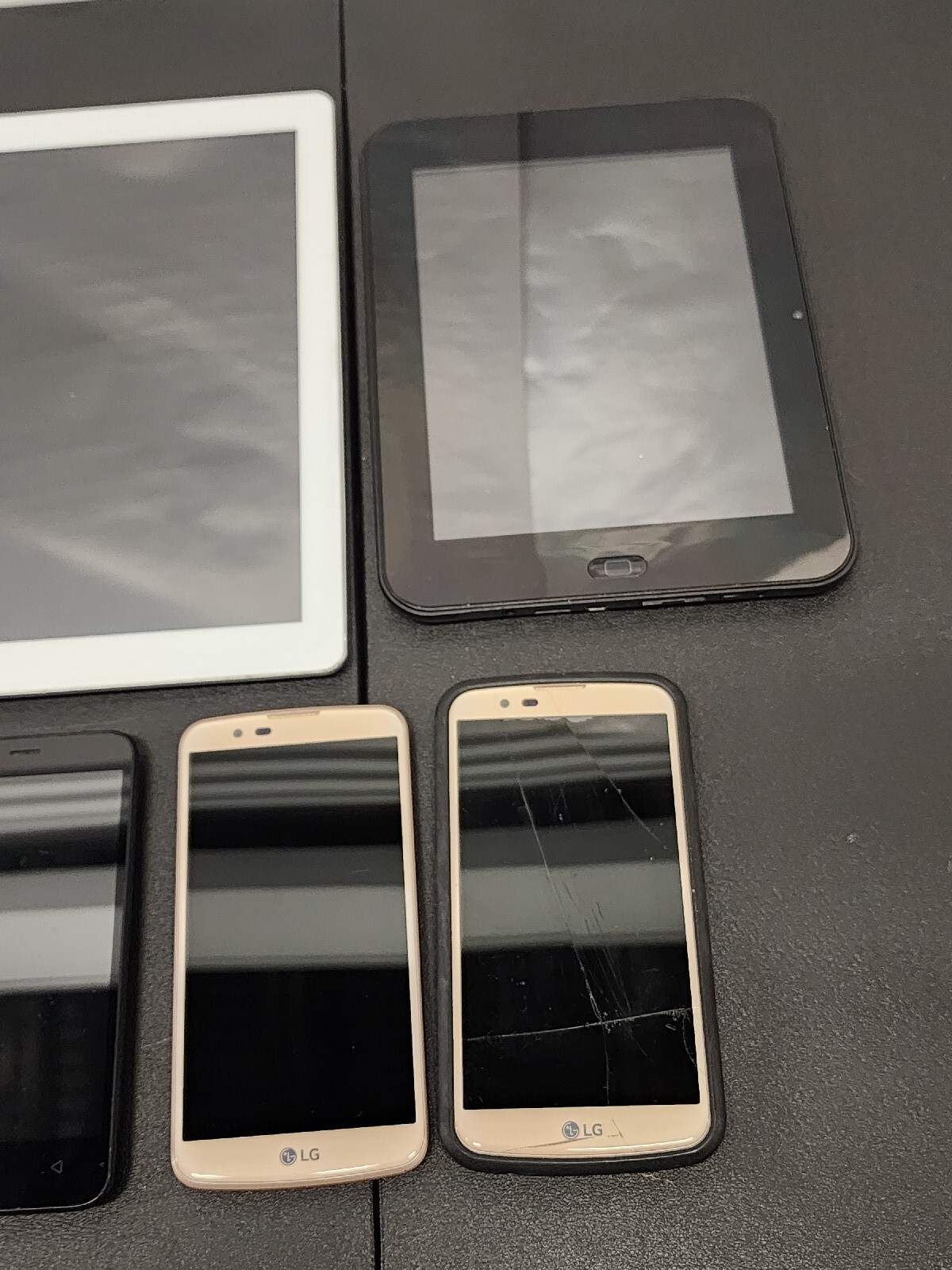 Lot of 3 Tablets and 5 Cell Phones Insignia LG Polaroid As-Is Untested ...