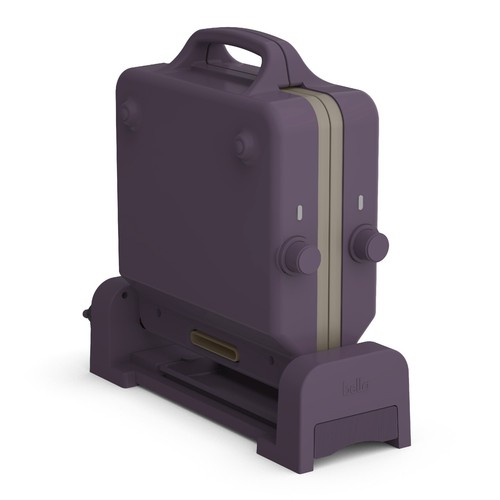 NEW. bella Fold & Store Dual Temp Griddle, Plum | eBay