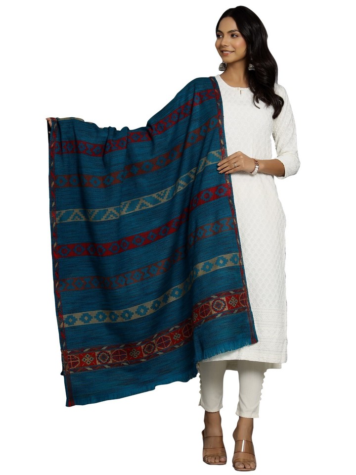 Womens Mens 100% Cashmere Indian Oversized Blanket Wool Scarf Shawl ...