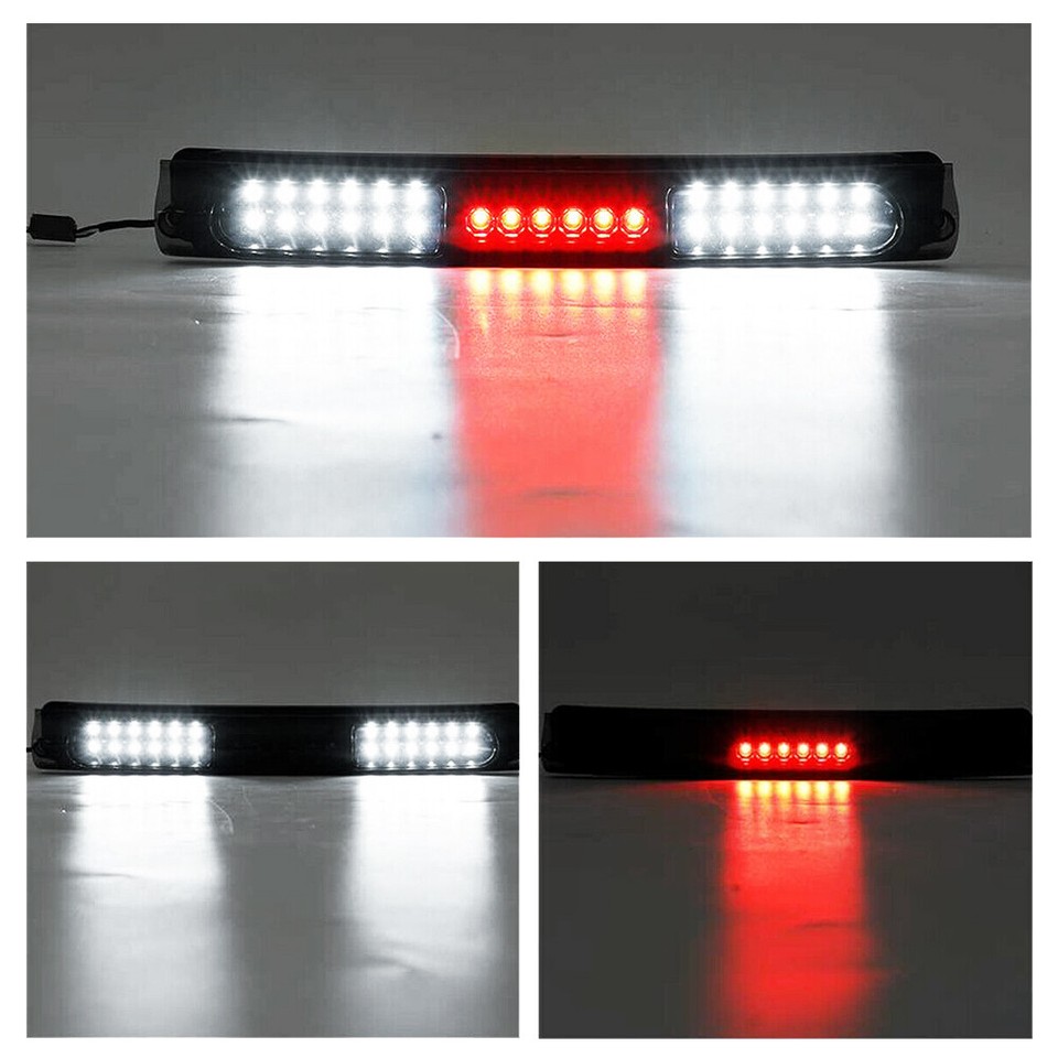 For Ford F150 1997-2003 Black /Smoked LED 3rd Tail Brake Light Third ...
